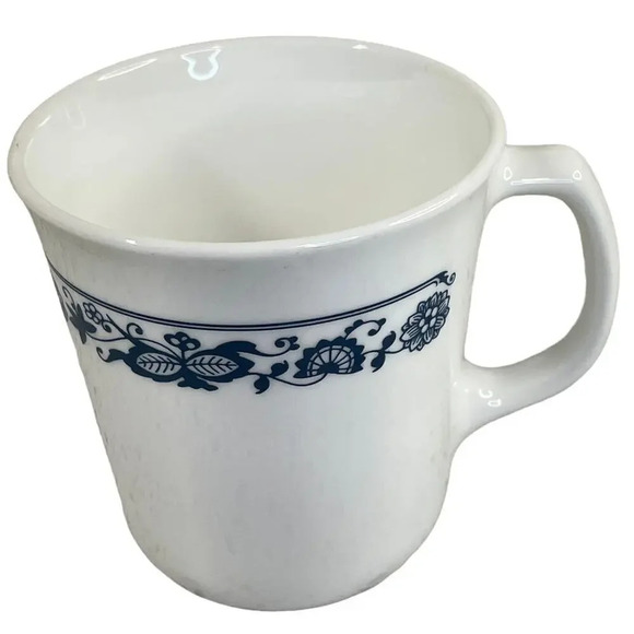 Corningware | Dining | Vintage Pyrex Corning Old Town White Blue Floral ...